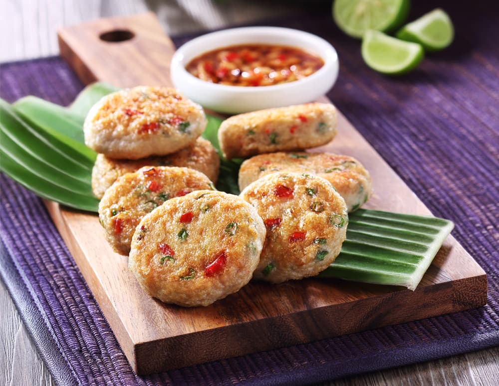Thai-Style Pan-Fried Fish Patties USA