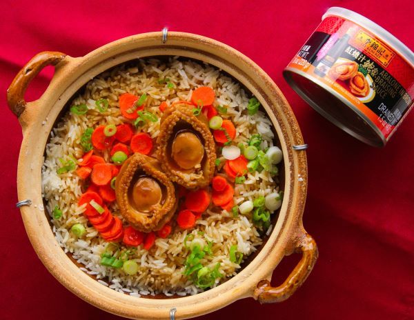 Clay Pot Rice with Deluxe Abalone in Brown Braising Sauce | Recipes ...